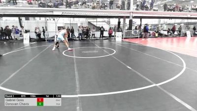 135A lbs Rr Rnd 1 - Gabriel Goss, Journeymen/burnt Hills vs Donovan ...