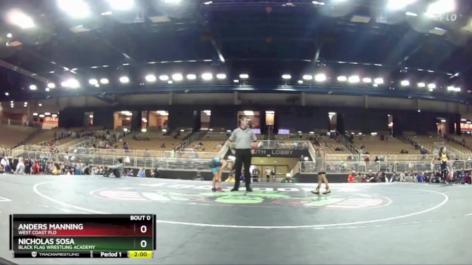 62 lbs Round 2 - Nicholas Sosa, Black Flag Wrestling Academy vs Anders ...