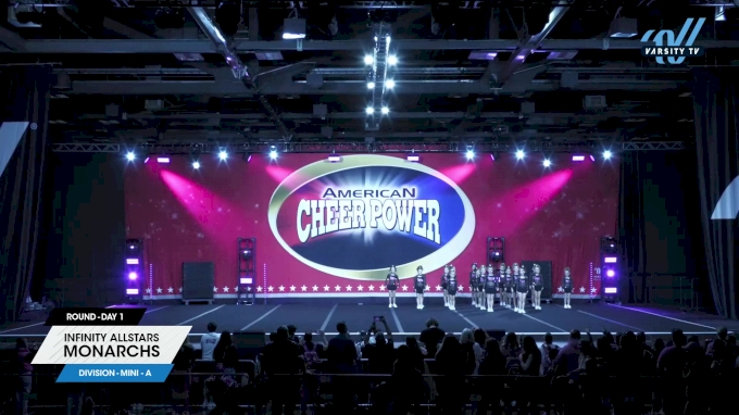 Infinity Allstars - Monarchs [2024 L1 Mini - A Day 1] 2024 Cheer Power Grand Nationals