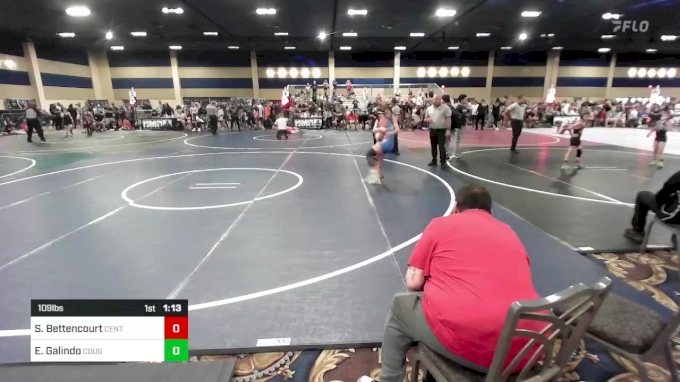 109 lbs Rr Rnd 5 - Suri Bettencourt, Central Coast Most Wanted vs Eva ...