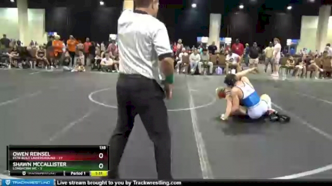 138 lbs Round 1 (8 Team) - Owen Reinsel, Este Built Underground vs ...