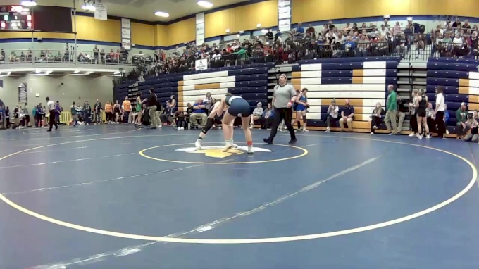 125 lbs. Champ. Round 2 - Chloe Herrick, Harrisonville vs Eleanor ...