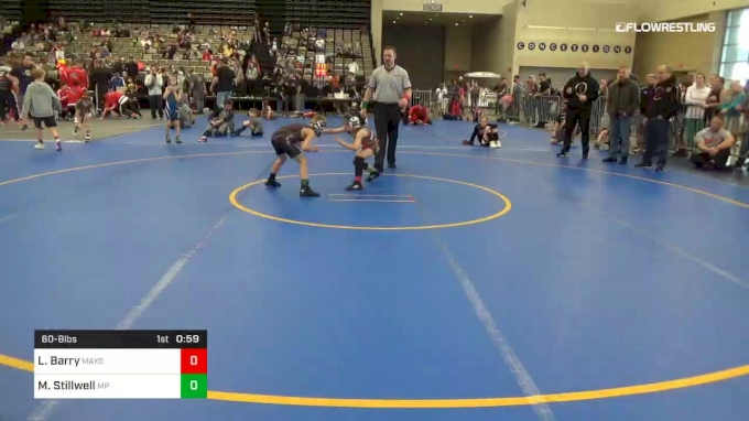 60 lbs Round Of 16 - Logan Barry, Mayo Quanchi Judo And Wrestling vs ...