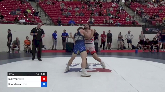 97 kg Rnd Of 32 - Darius Mynar, Burg Training Center vs Kash Anderson ...