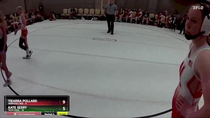 123 lbs Round 1 (8 Team) - Apryl Halsor, Team Iowa vs Sawyer Swarm ...