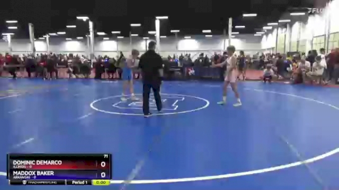 83 lbs Quarters & 1st Wb (16 Team) - Korvin Bayles, Utah vs Beckett ...