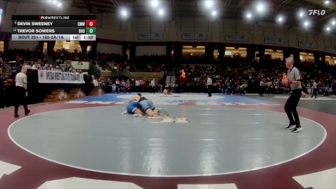 165-2A/1A Quarterfinal - Devin Sweeney, C. Milton Wright vs Trevor ...