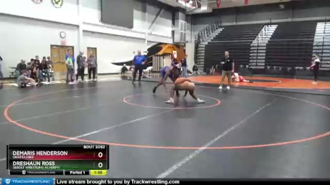 16U-6 lbs Rr1 - Demaris Henderson, Unattached vs Dreshaun Ross, Sebolt ...