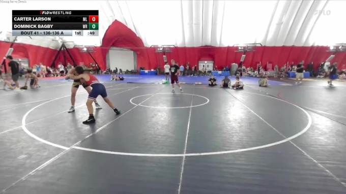 136-136 A Round 3 - Carter Larson, Mille Lacs vs Dominick Bagby ...