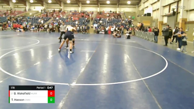 178 lbs Cons. Round 4 - Ben Wakefield, Skyline High School vs Tomasi ...