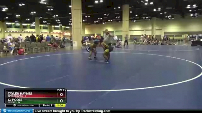 138 lbs Round 2 (8 Team) - Cj Poole, Foxfire vs Taylen Haynes, TOWC Trojans
