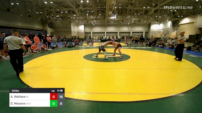 152 lbs Final - Aidan Wallace, Beast Of The East vs David Mayora, Team ...