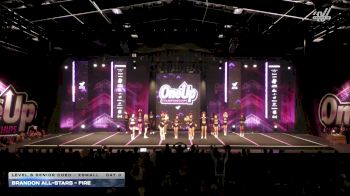 Brandon All-Stars - Fire [2025 L6 Senior Coed - XSmall Day 2] 2025 One ...