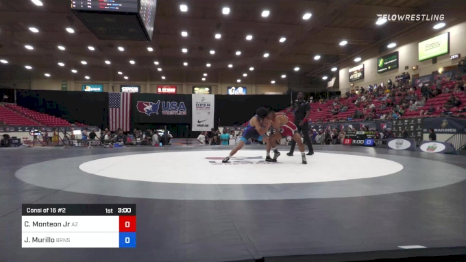 67 kg Consi Of 16 #2 - Carlos Monteon Jr, Arizona vs Jakob Murillo ...