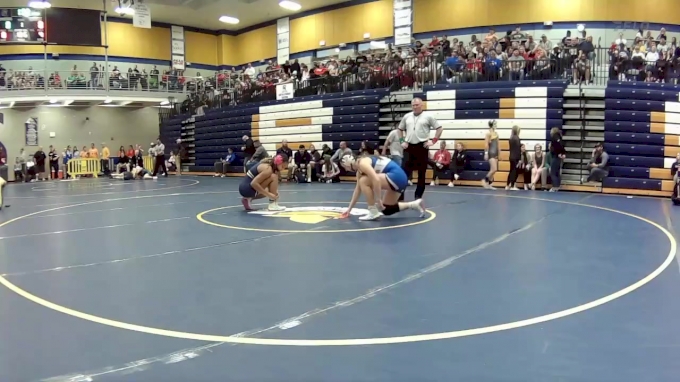 140 lbs. Champ. Round 1 - Maria Slaughter, Holt vs Brianna James ...