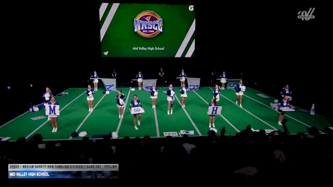 Mid Valley High School [2026 Cheer - Medium Varsity Non Tumbling ...