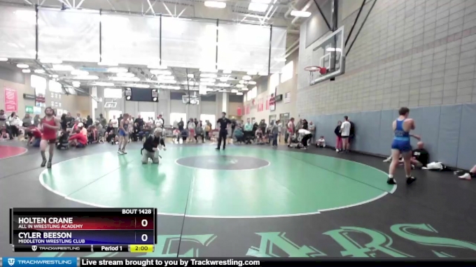 83 lbs Round 4 - Holten Crane, All In Wrestling Academy vs Cyler Beeson ...