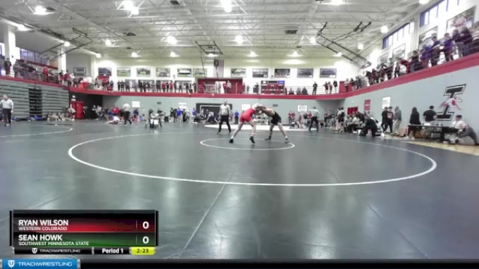 157 lbs Champ. Round 2 - Ryan Wilson, Western Colorado vs Sean Howk ...