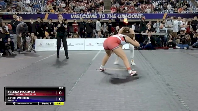 170 lbs Placement Matches (16 Team) - Yelena Makoyed, North Central ...