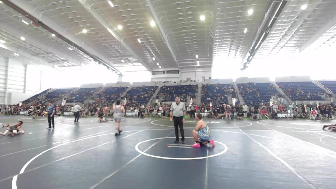 285 lbs Rr Rnd 1 - Cristian Gallegos Mena, South Reno WC vs George ...