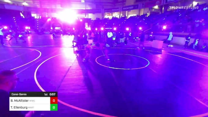 137 lbs Consolation - Benjamin McAllister, WWC Predator Wrestling vs ...