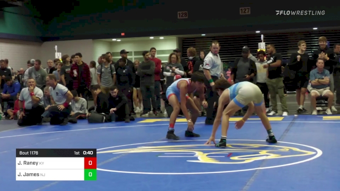 113 lbs Consi Of 4 - Jayden Raney, KY vs Jayden James, NJ