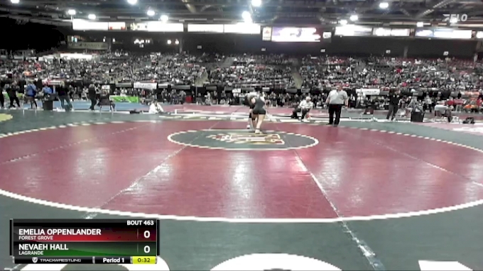 114 lbs Cons. Round 3 - Nevaeh Hall, LaGrande vs Emelia Oppenlander ...