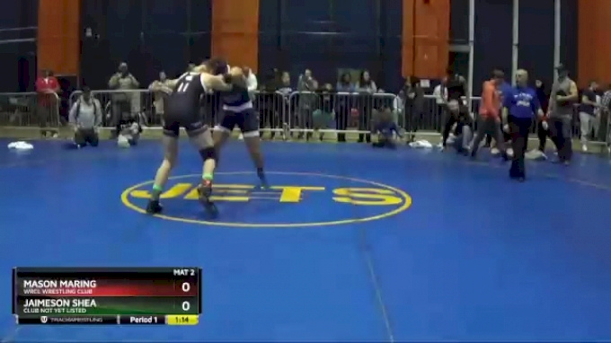172 lbs 1st Place Match - Mason Maring, WRCL Wrestling Club vs Jaimeson ...