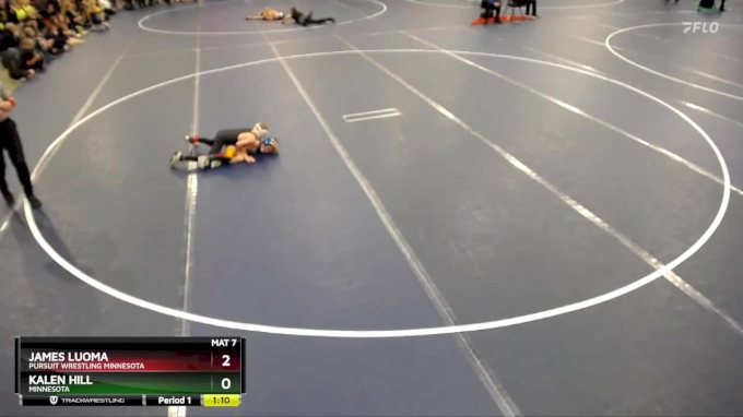 53 lbs Cons. Round 3 - James Luoma, Pursuit Wrestling Minnesota vs ...
