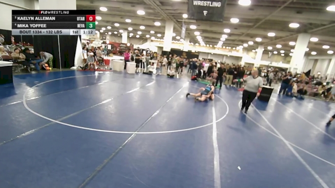 132 lbs 1st Place Match - Mika Yoffee, Nevada vs Kaelyn Alleman, Utah
