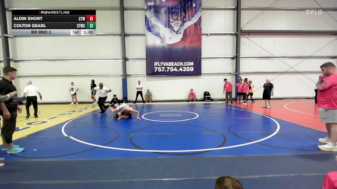 142 lbs Rr Rnd 3 - Aldin Short, CTWHALE vs Colton Gearl, Shore Thing Surf