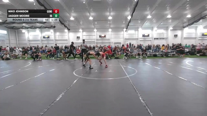 80 lbs Round 6 (10 Team) - Niko Johnson, Capital City WC vs Jagger ...