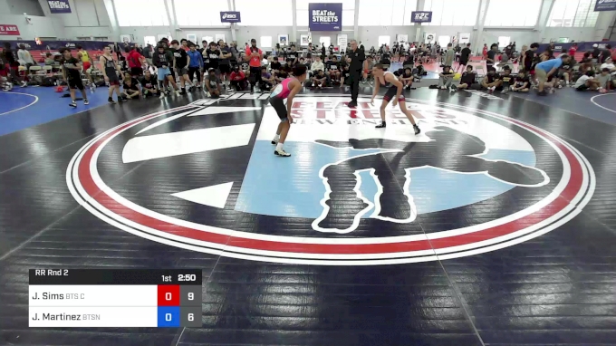 120 lbs Rr Rnd 2 - Josiah Sims, Beat The Streets Cleveland vs Jovani ...