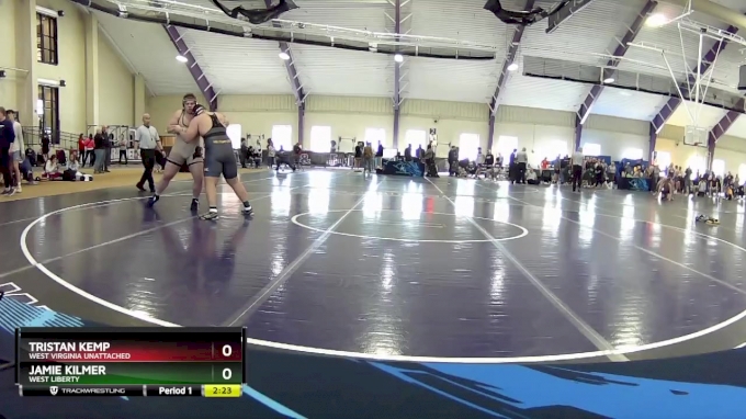 285 lbs Cons. Round 4 - Jamie Kilmer, West Liberty vs Tristan Kemp ...