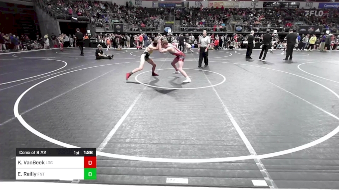 120 lbs Consi Of 8 #2 - Kendrin VanBeek, Legends Of Gold vs Ethan ...