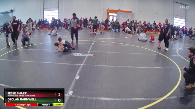 50 lbs 1st Place Match - Declan Barnwell, JET vs Jesse Sharp, Reverence ...