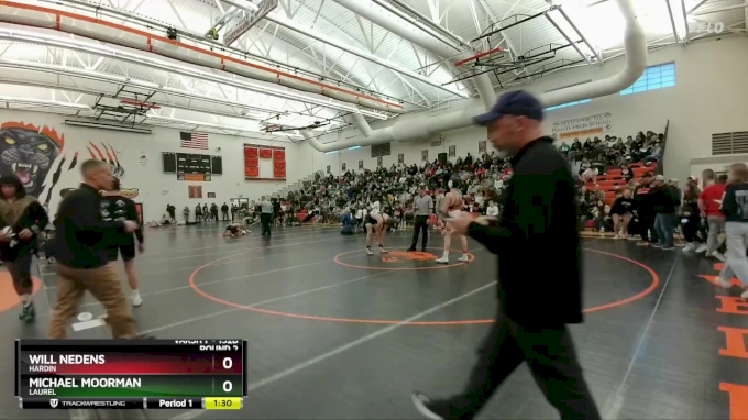 132B Round 2 - Will Nedens, Hardin vs Michael Moorman, Laurel