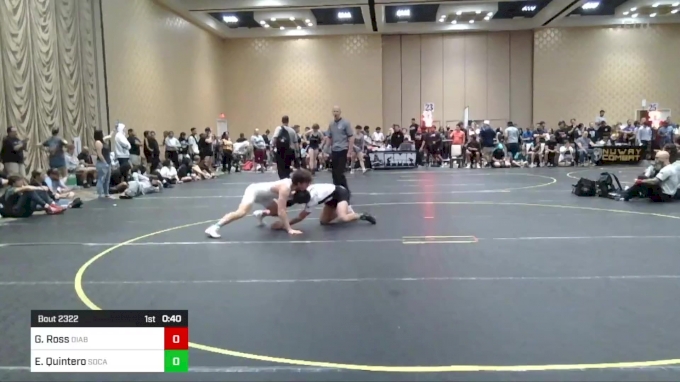 132 lbs Consi Of 64 #2 - Gavin Ross, Diablo Grande WC vs Erik Quintero ...