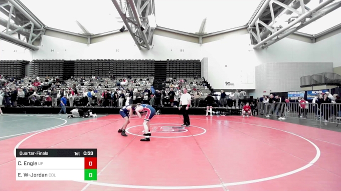 125-J lbs Quarterfinal - Corbin Engle, Upper Perkiomen vs Eddie Wittwer ...