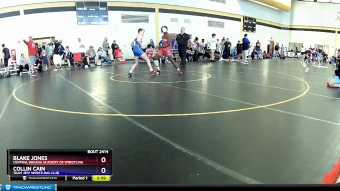 138 lbs Semifinal - Blake Jones, Central Indiana Academy Of Wrestling ...