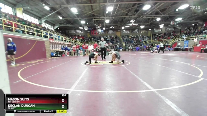 126 lbs Champ. Round 1 - Declan Duncan, Trinity vs Mason Suits, Mt. Vernon