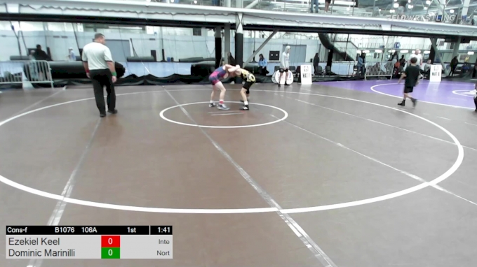 H-106A lbs 3rd Place - Ezekiel Keel, Integrity Wc vs Dominic Marinilli ...