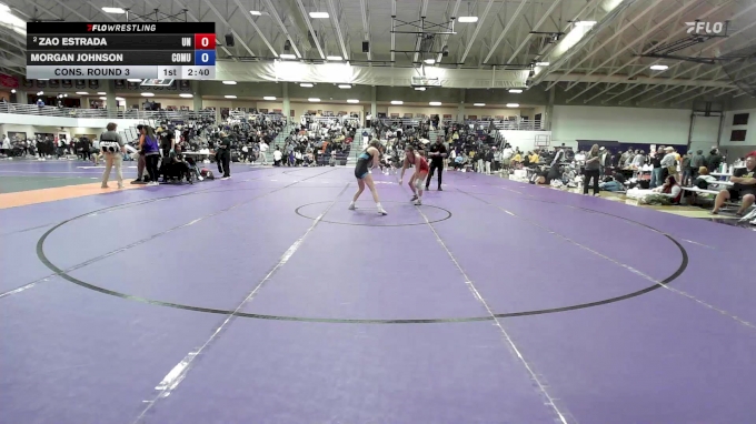 117 lbs Cons. Round 3 - Zao Estrada, Unattached vs Morgan Johnson ...