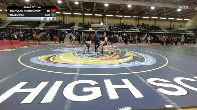 157 lbs Consi Of 16 #2 - Nicholas Andruchow, West Warwick vs Kaleo Pan ...