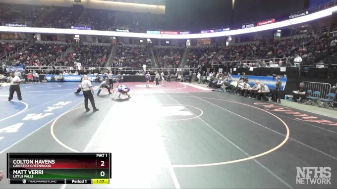 II-145 lbs Champ. Round 2 - Colton Havens, Canisteo-Greenwood vs Matt ...