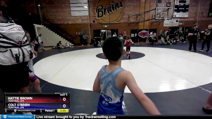 49 lbs Round 2 - Hattie Brown, Team Real Life vs Colt O`Brien, Team ...