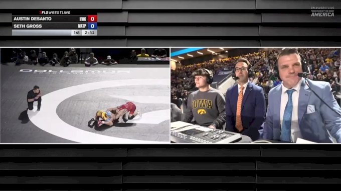 62 kg Fwnia - Austin DeSanto, Hawkeye WC vs Seth Gross, MATPAC