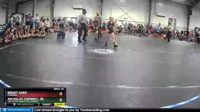 70 lbs Round 1 - Nicholas Cherney, Jr., The Storm Wrestling Center vs ...