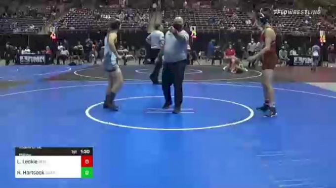 156 lbs Round Of 32 - Logan Leckie, Nor Cal Wrestling Academy vs Ryker ...