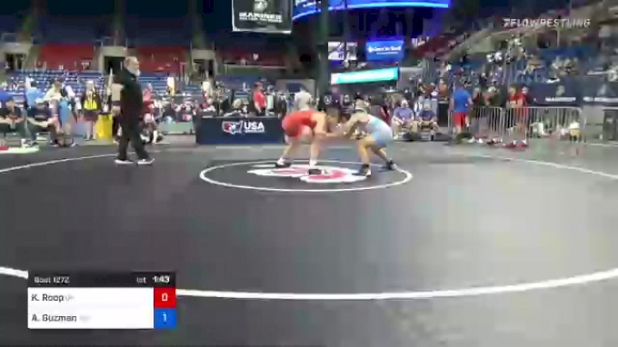 152 lbs Consi Of 64 #2 - Kadence Roop, Oklahoma vs Adrian Guzman ...